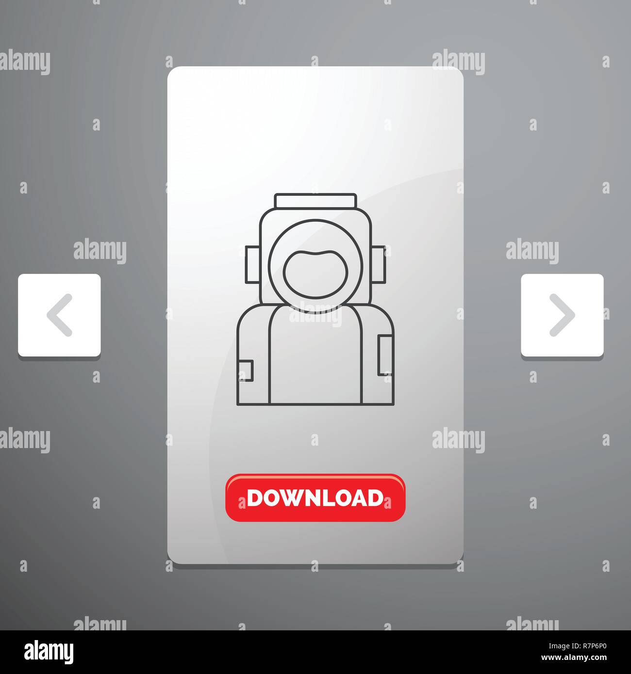 Red space suit Stock Vector Images - Alamy