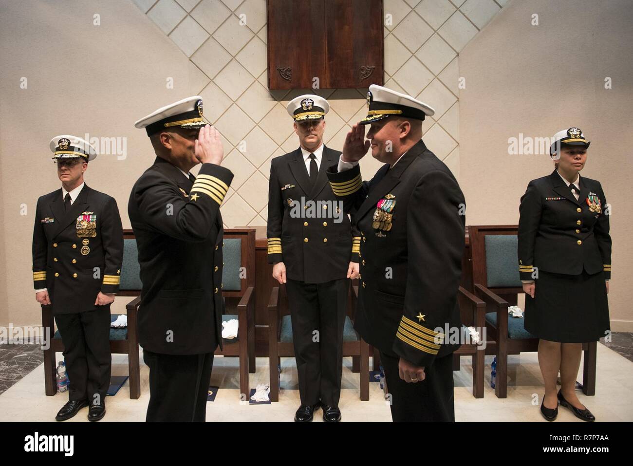 NAVAL SUPPORT ACTIVITY NAPLES, Italy (March 29, 2017) Capt. Roger Meyer ...