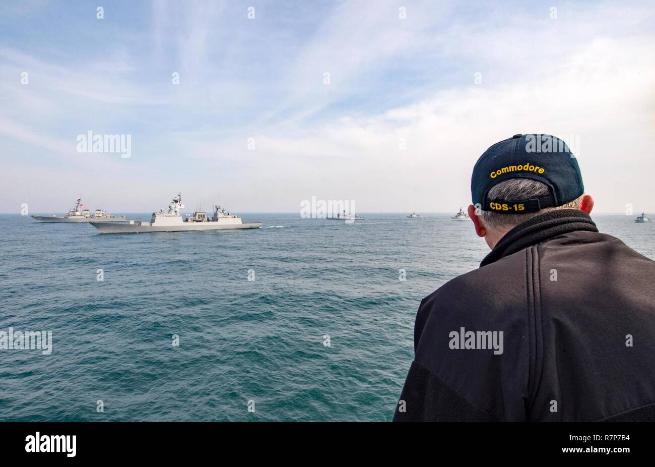 WATERS TO THE WEST OF THE KOREAN PENINSULA (Mar. 22, 2017) Capt ...