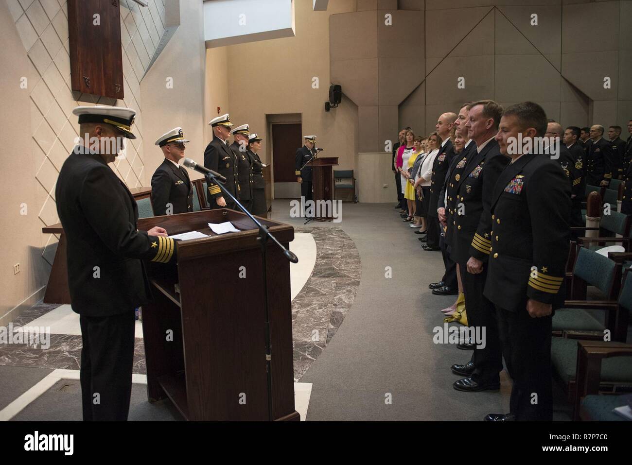 NAVAL SUPPORT ACTIVITY NAPLES, Italy (March 29, 2017) Capt. Anthony ...
