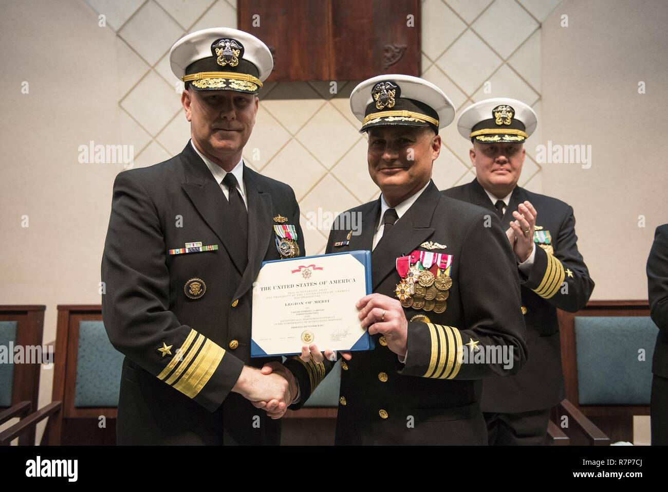 NAVAL SUPPORT ACTIVITY NAPLES, Italy (March 29, 2017) Vice Adm ...