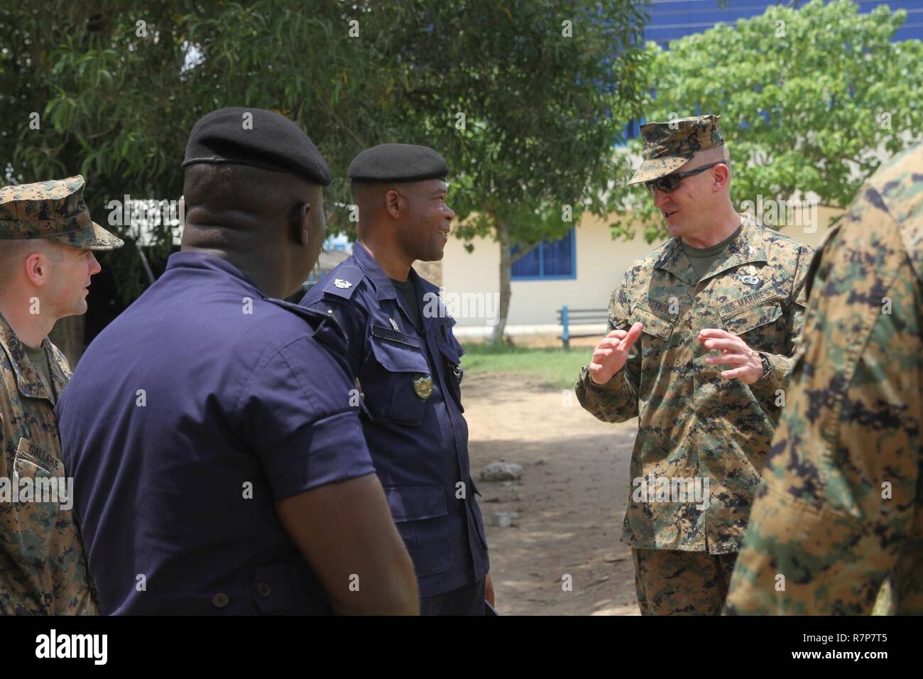 Colonel Daniel Greenwood, the commanding officer of Special Purpose ...