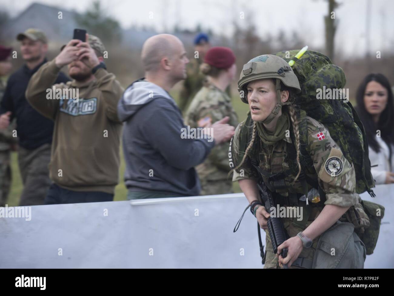 GRAFENWOEHR, Germany – Corporal Sabina Hogh, a U.S. Army Expert Field ...