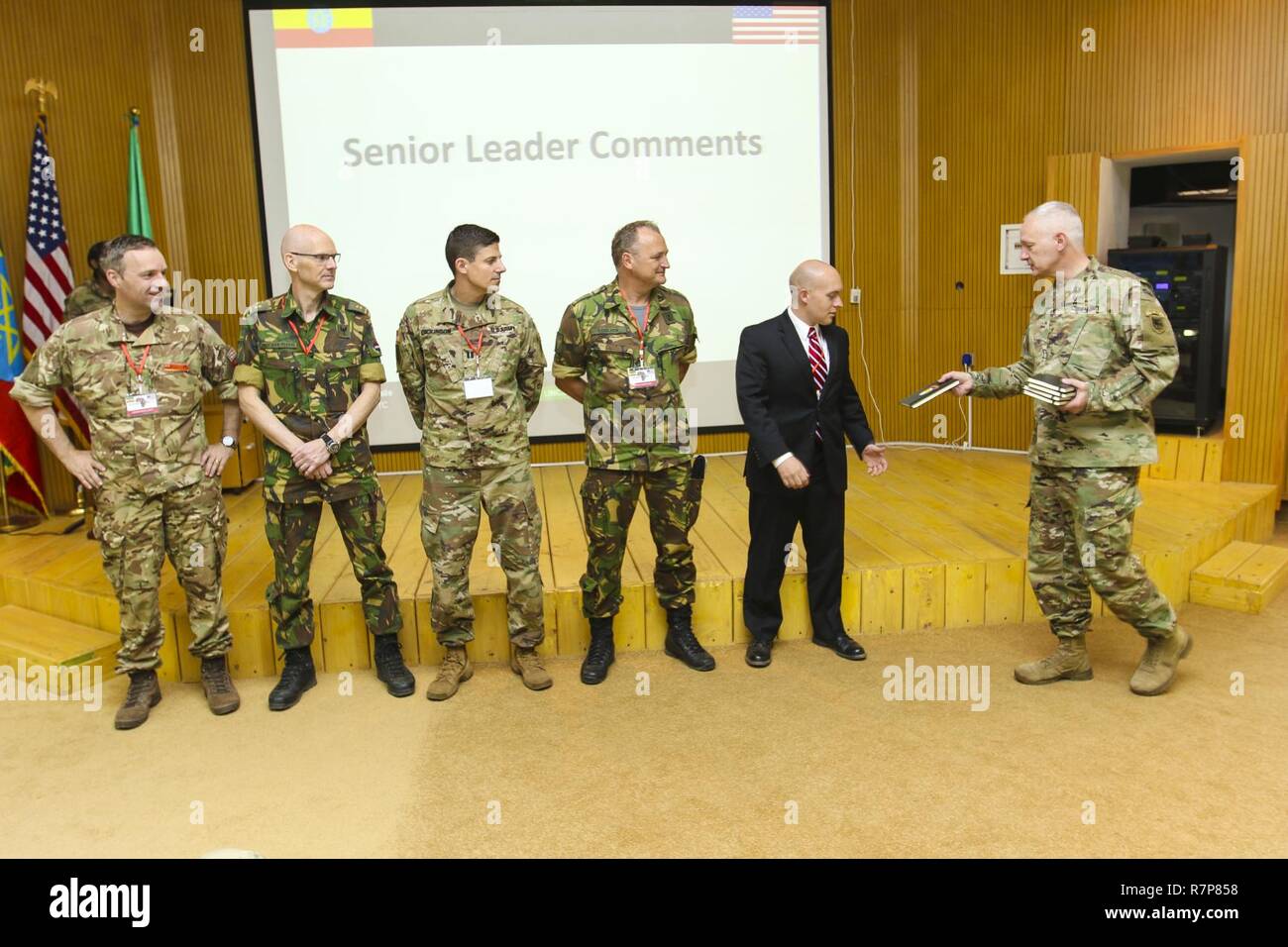 U.S. Army Africa Deputy Commanding General, Brig. Gen. Jon Jensen ...