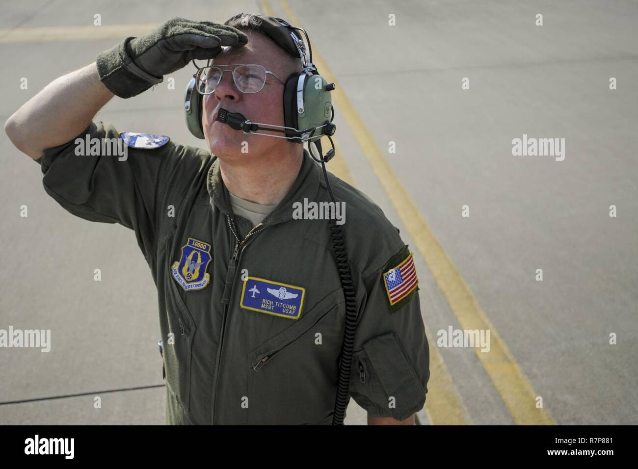 Air Force Reserve Master Sgt. Richard Titcomb, 339th Flight Test ...