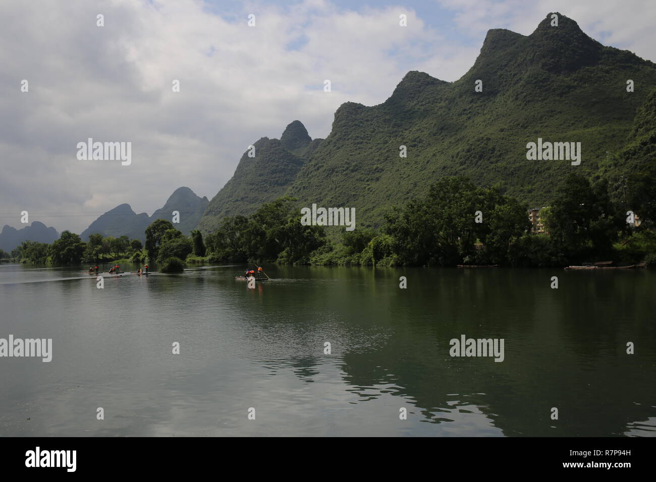Beautiful Landscape in Yangshuo, China Stock Photo - Alamy