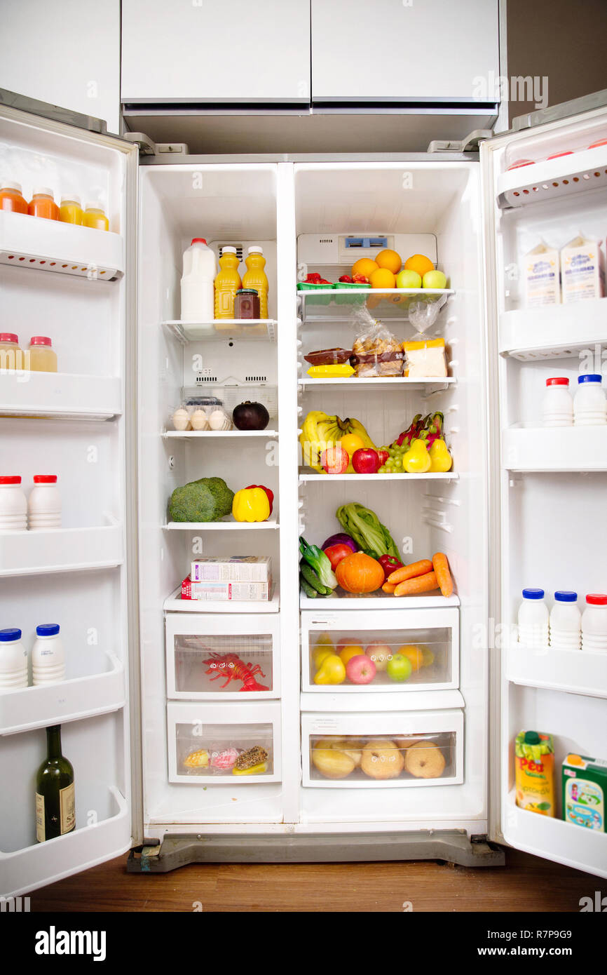 Refrigerator food neat hi-res stock photography and images - Alamy