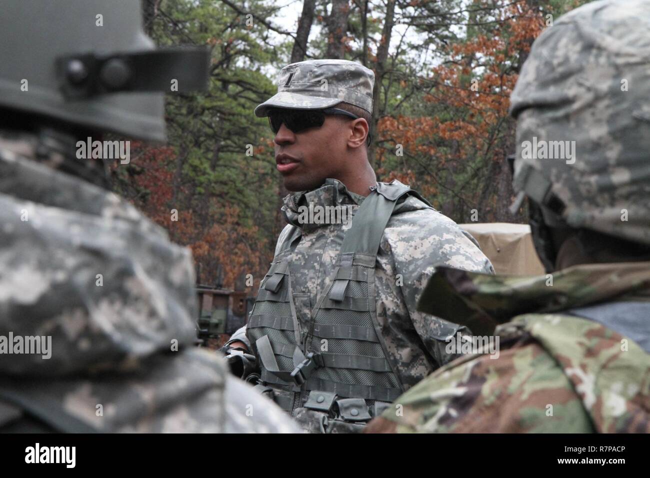 1st Lt. Joseph Bowie of the 78th Training Division, an Observer/Coach ...