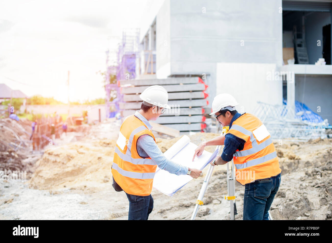 Civil engineering blueprint hi-res stock photography and images - Alamy