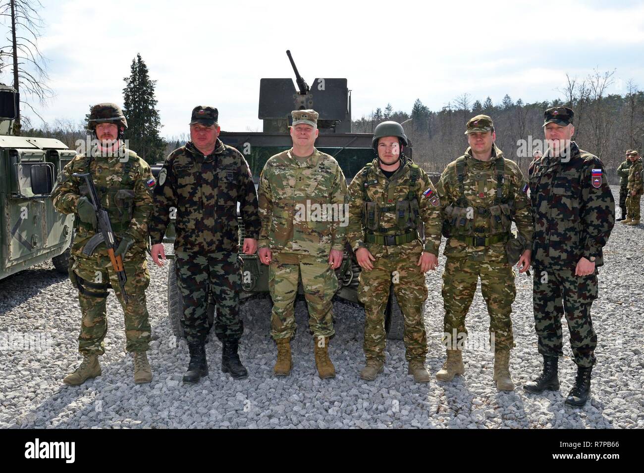 Brig. Gen. Milan Zurman, Commander of the Slovenian Army Logistics ...