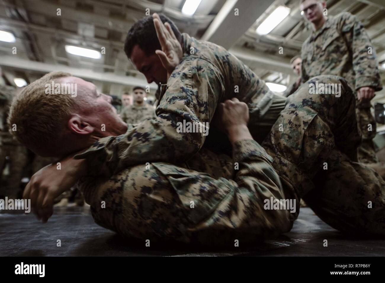 EAST CHINA SEA (March 21, 2017) Marine Corps Staff Sgt. Joshua Bradley ...