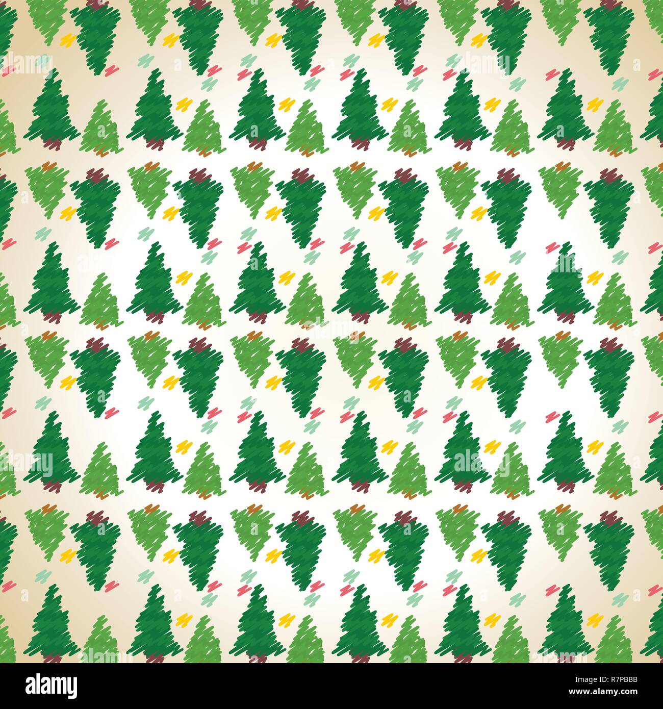 Tree pattern background Stock Vector Images - Alamy