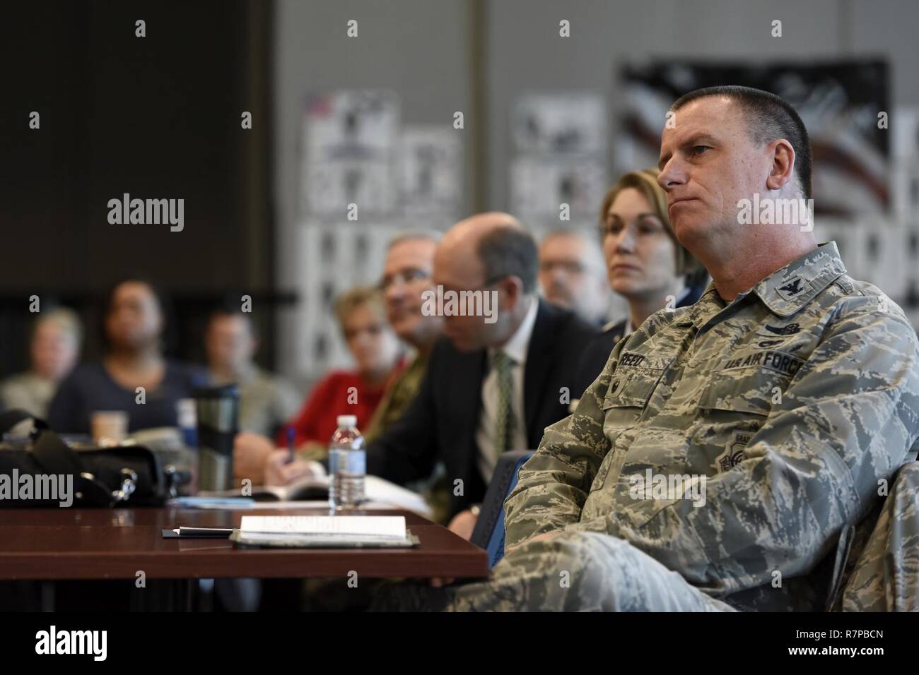 U.S. Air Force Col. Scott Reed, vice wing commander of the 180th ...