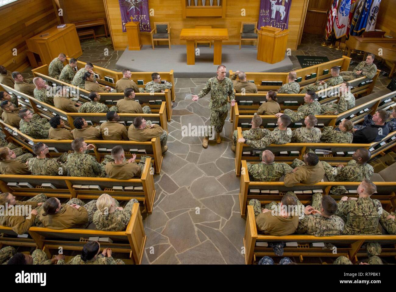 NSF Thurmont, Md. (March 21, 2017) Master Chief Petty Officer of the ...