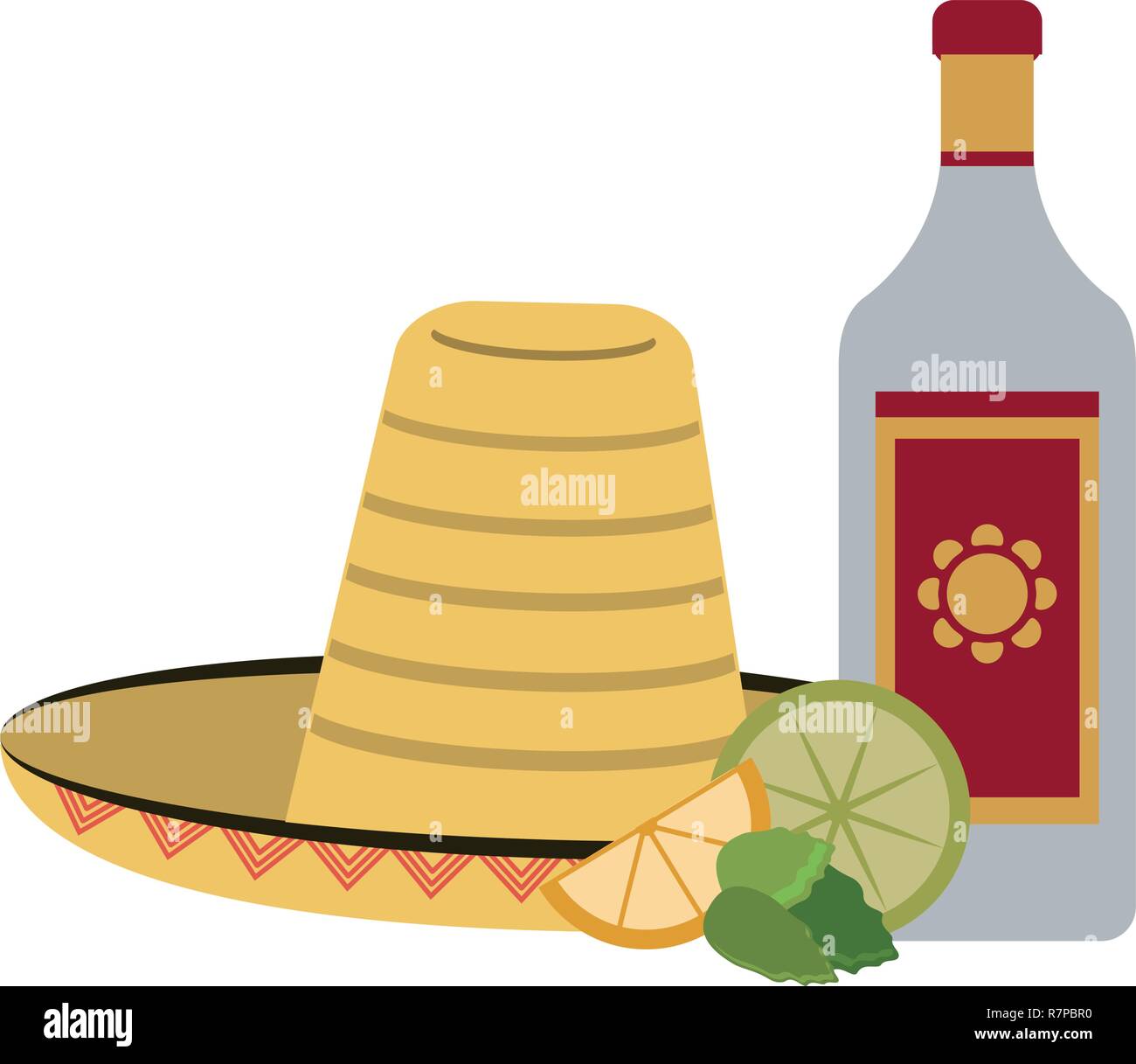 Tequila mexican drink Stock Vector Image & Art - Alamy