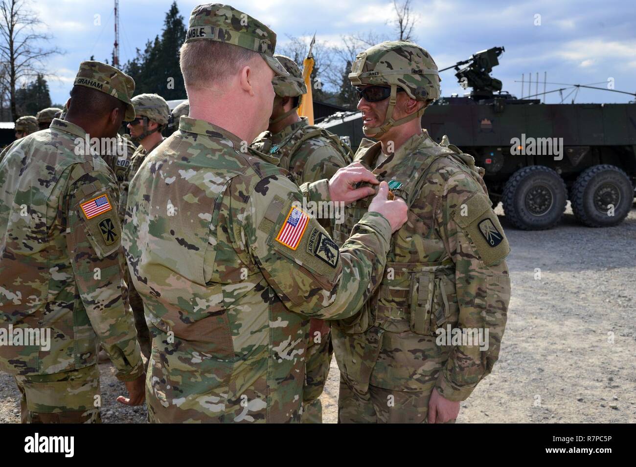 U.S. soldier, assigned to the 16th Special Troops Battialion, 16th ...