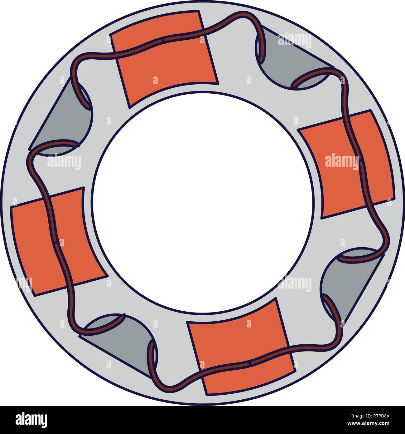 Beach lifesaver float Stock Vector Image & Art - Alamy