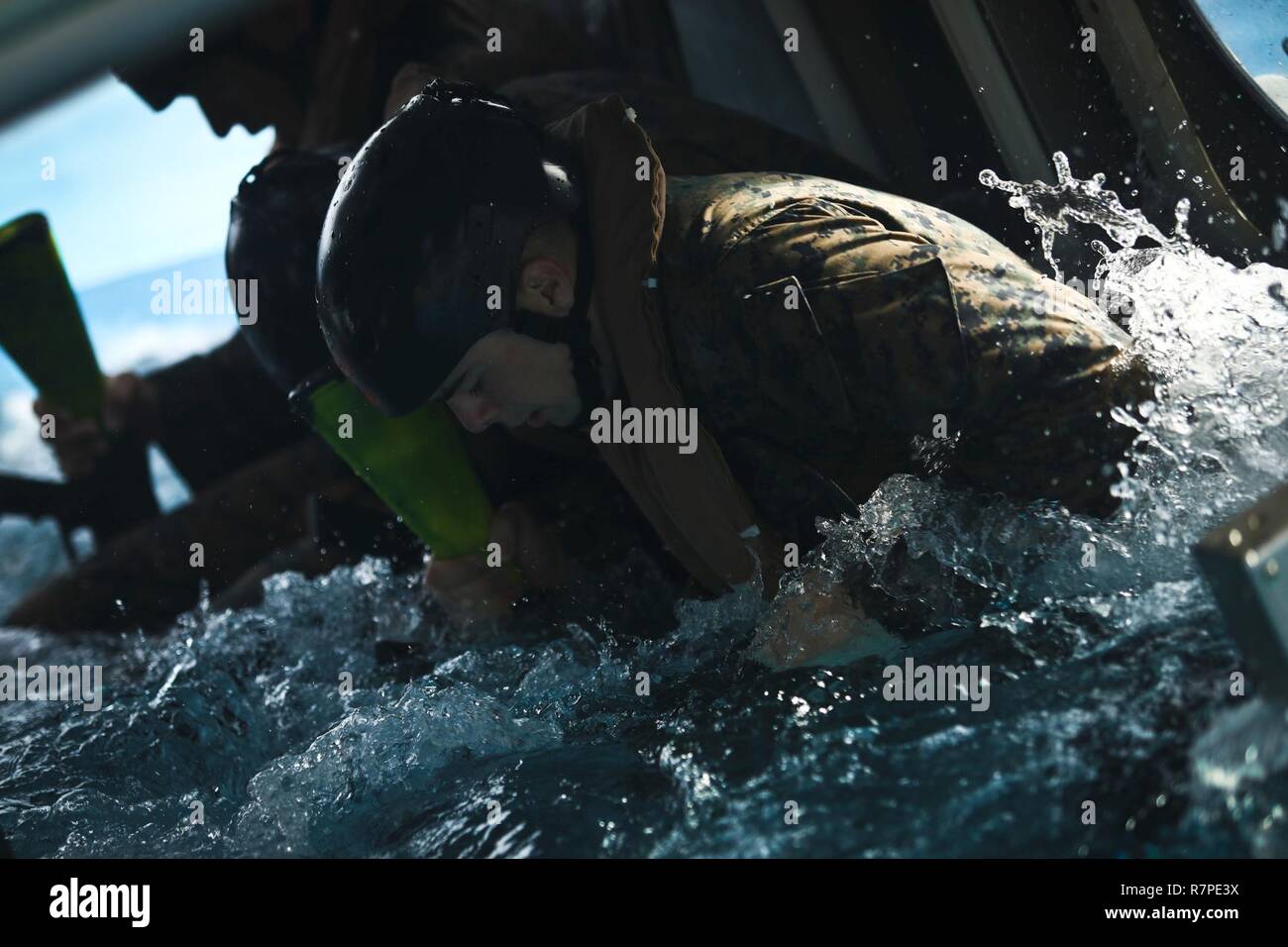 U.S. Marine Corps Lance Cpl. Caleb M. Crabtree, a rifleman assigned to ...