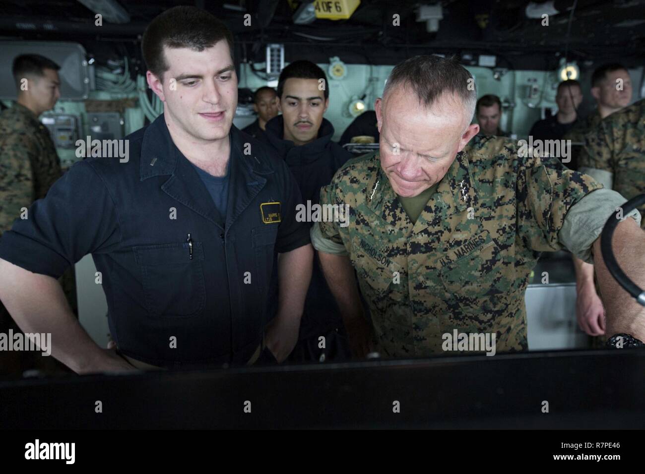 Lt. Gen. Lawrence D. Nicholson, commanding general of III Marine ...