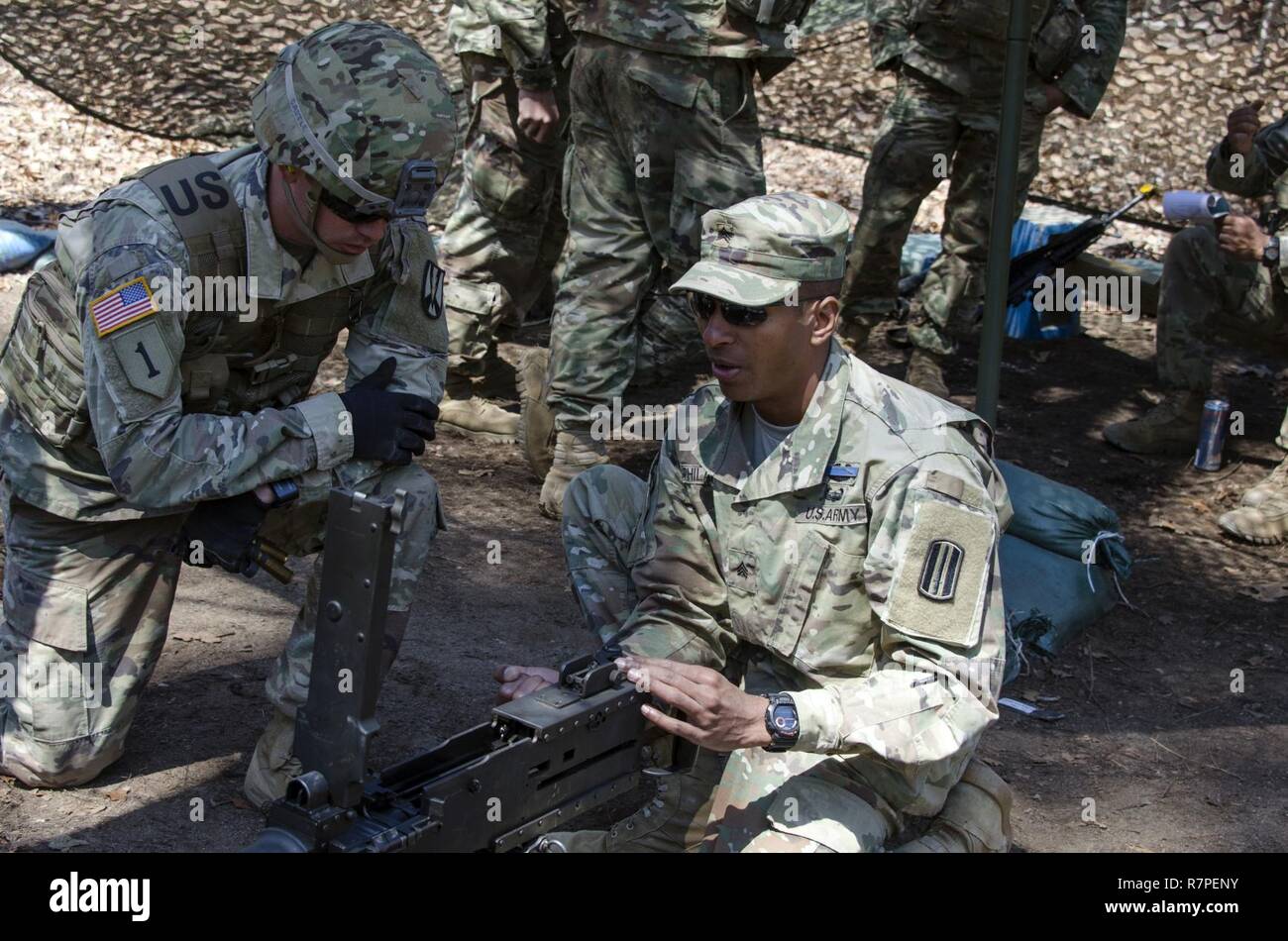 Sgt. John P. Philadelphia, an infantryman with the 193rd Infantry ...