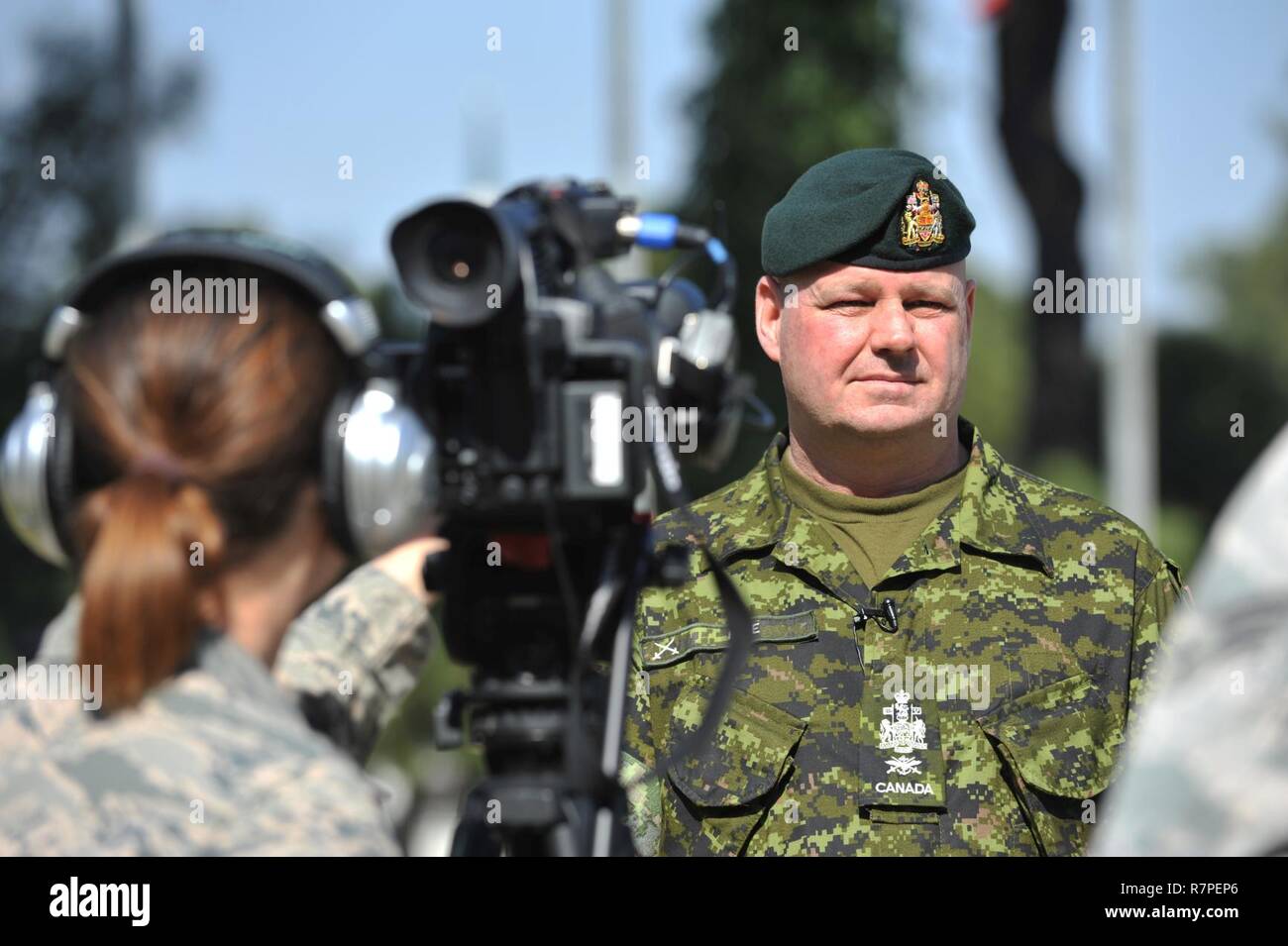 Canadian Army Chief Warrant Officer Stephen Rice, Command Senior ...