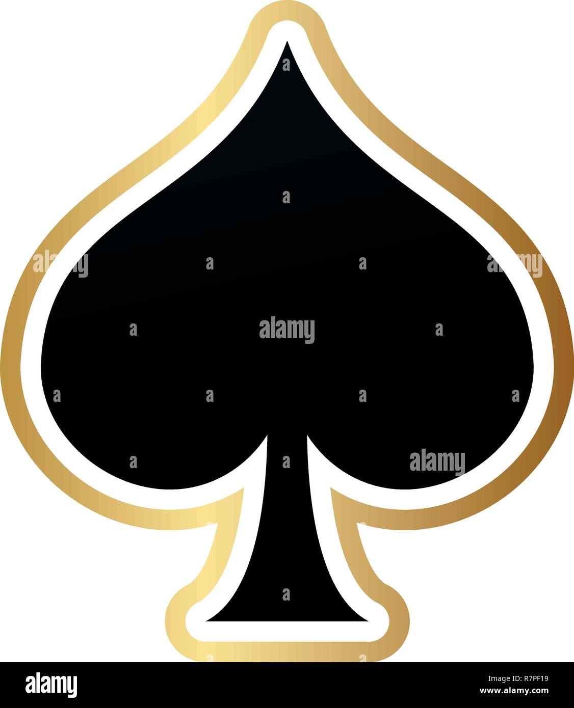 Spade card hi-res stock photography and images - Alamy