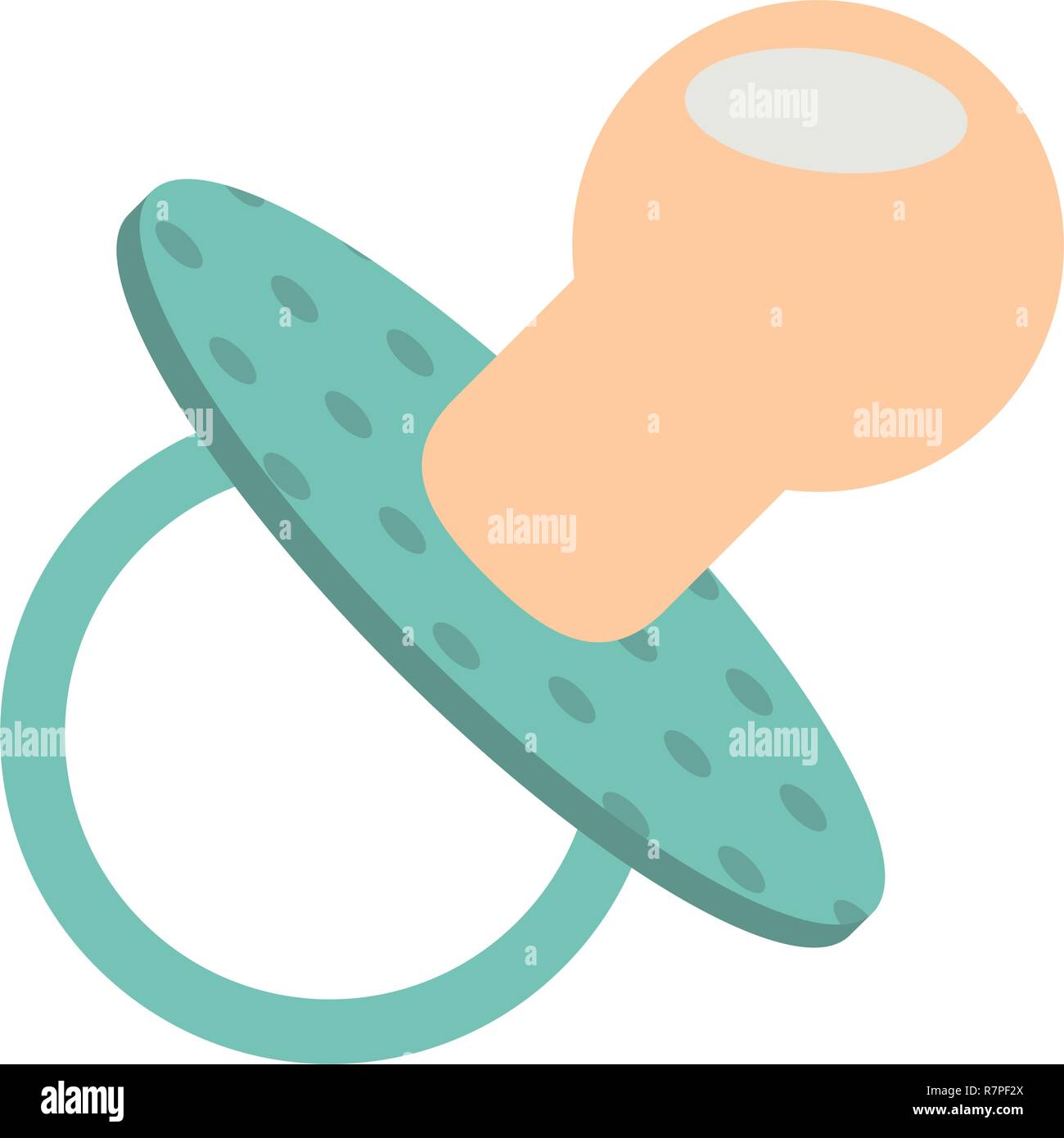 Baby pacifier isolated Stock Vector Image & Art - Alamy