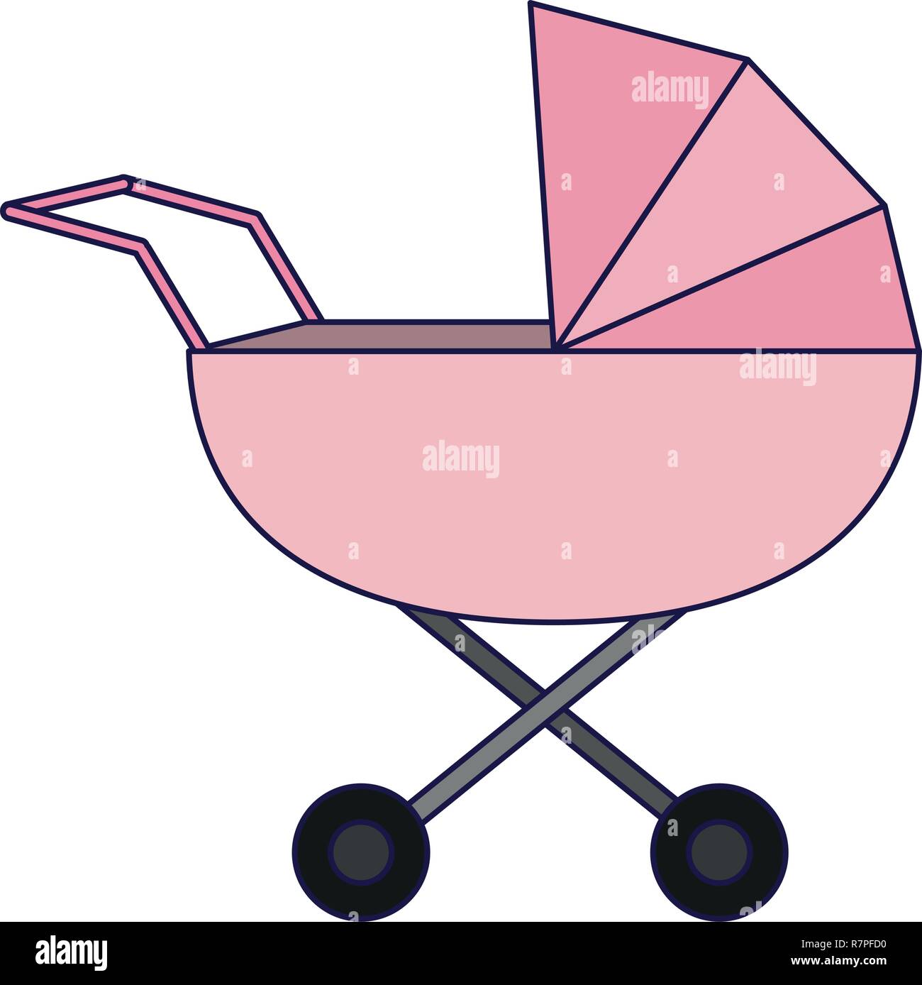 Baby pram symbol Stock Vector Image & Art - Alamy