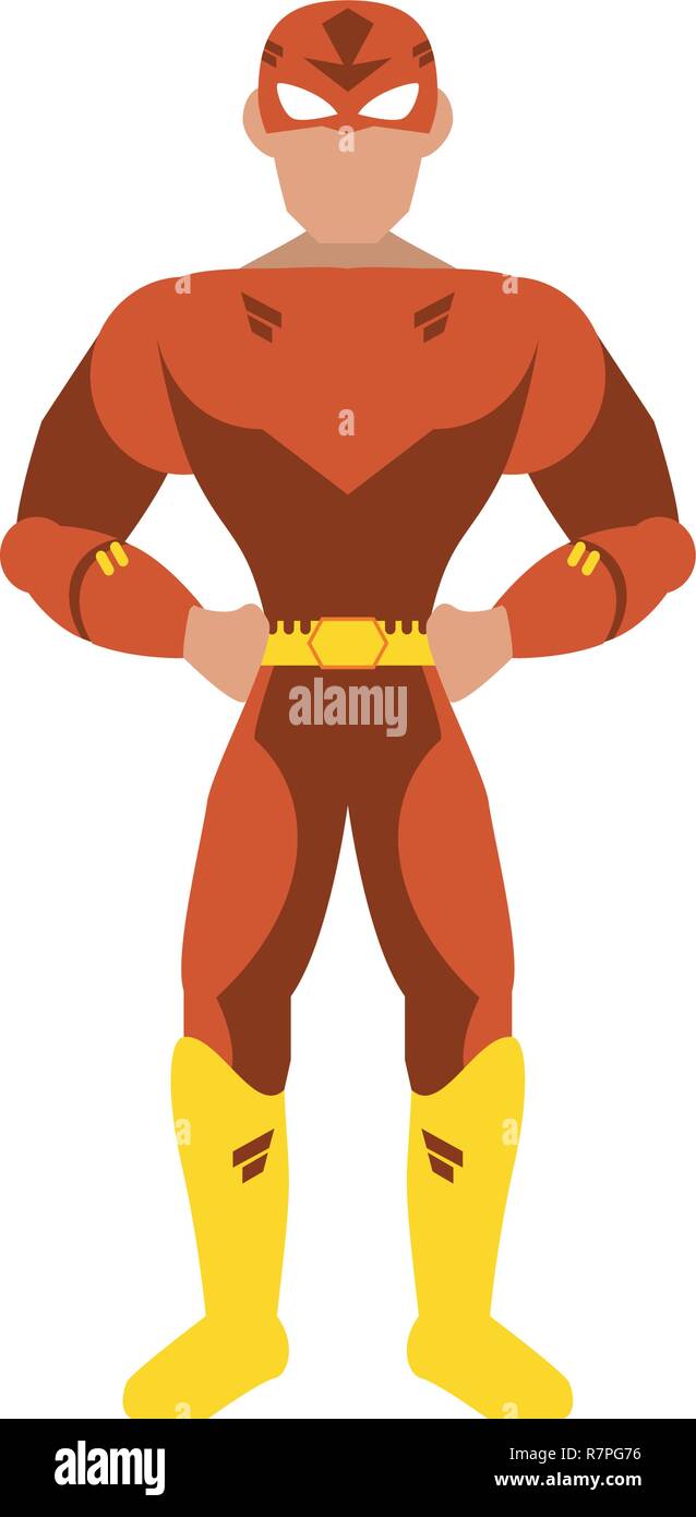 Superhero character cartoon Stock Vector Image & Art - Alamy