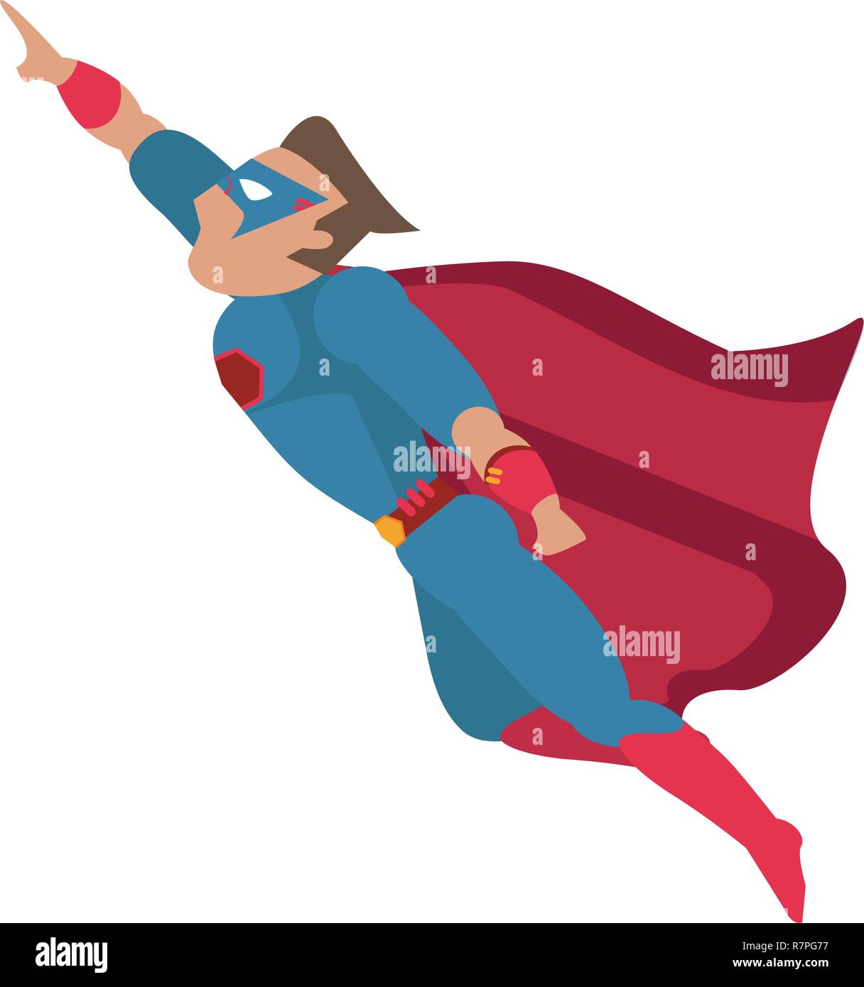Superhero character cartoon Stock Vector Image & Art - Alamy