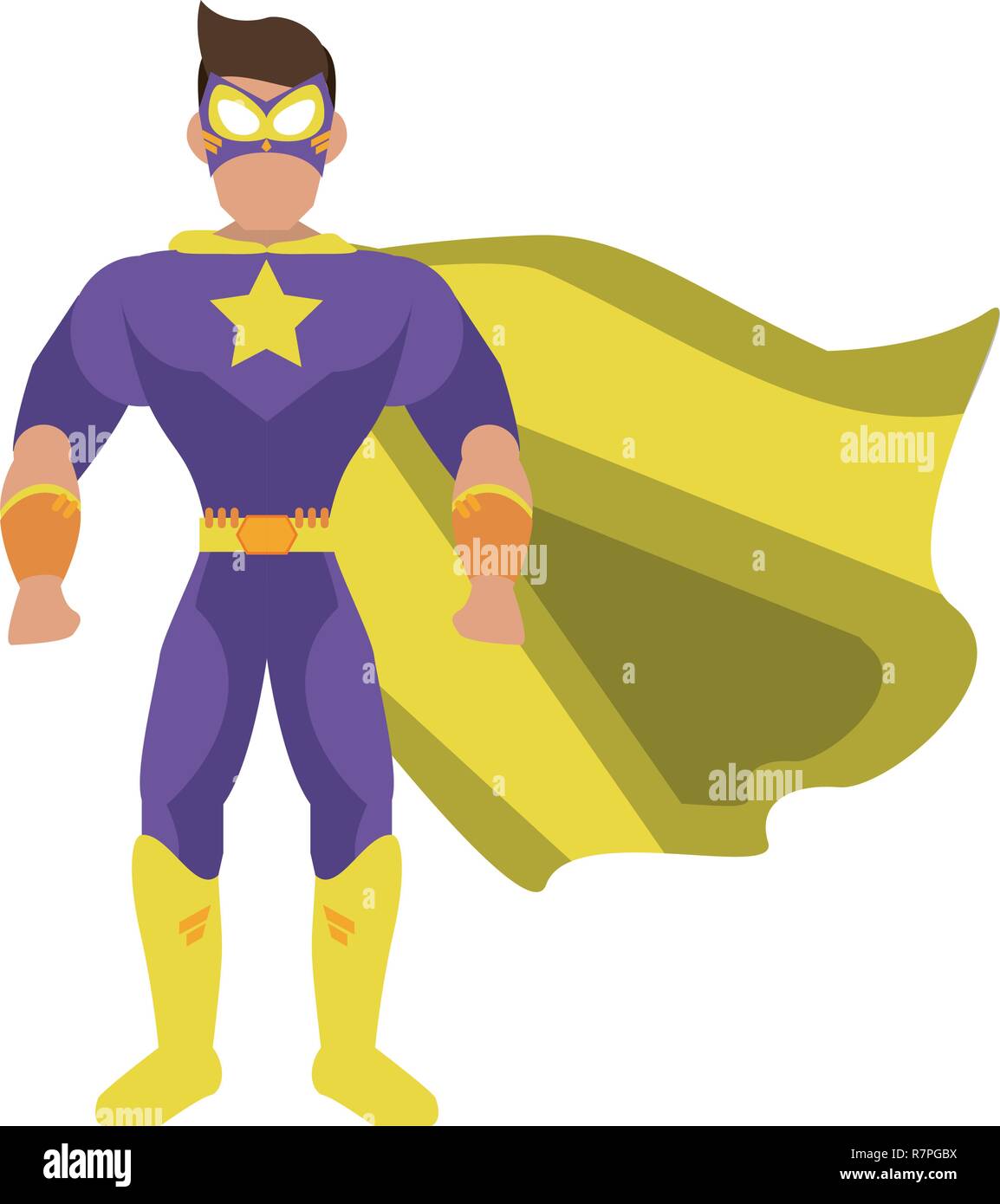 Superhero character cartoon Stock Vector Image & Art - Alamy