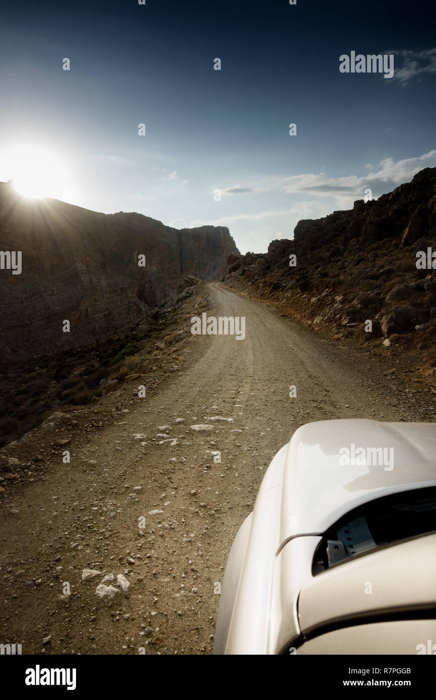 Car on road Stock Photo - Alamy