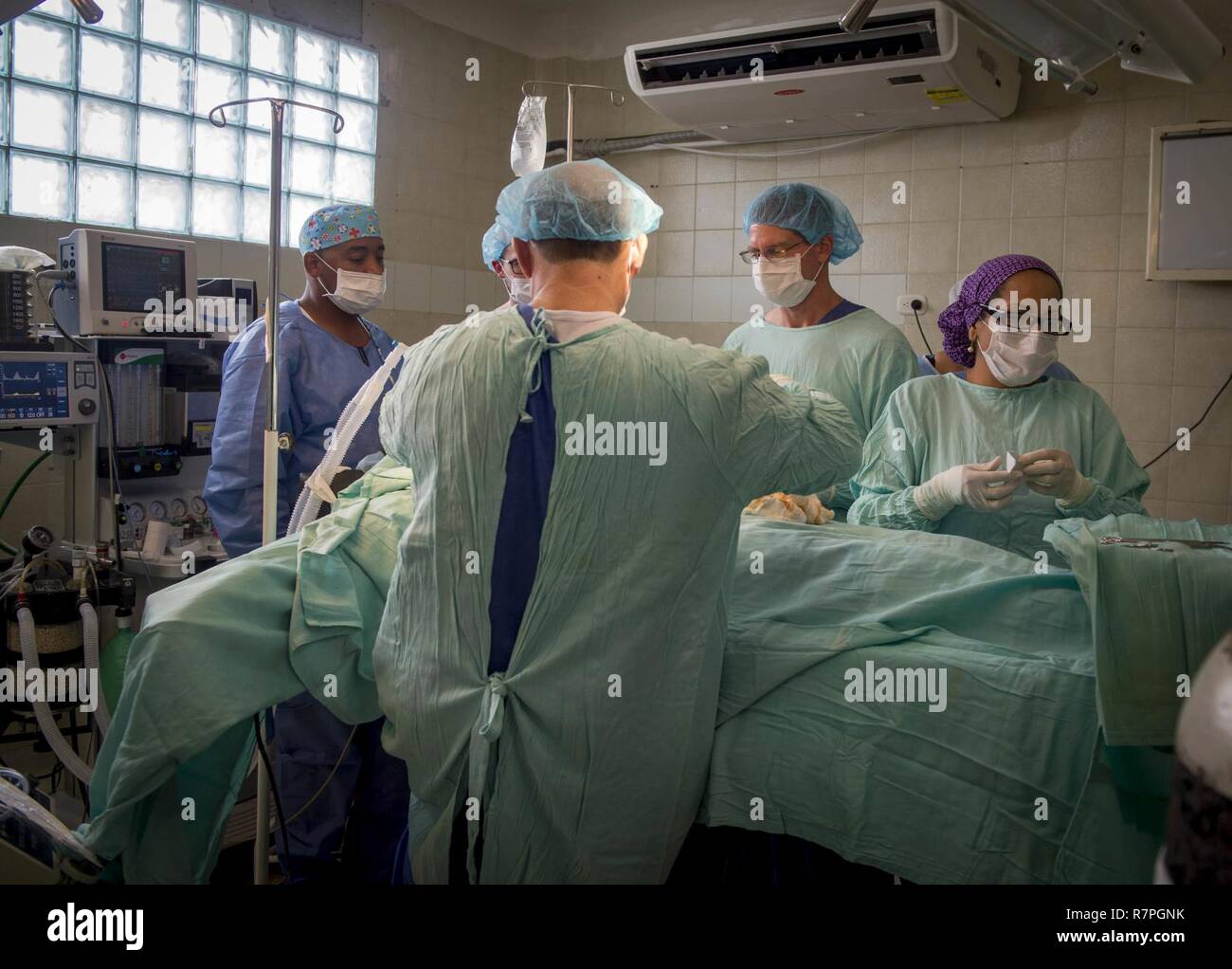 RIOHACHA, Colombia (March 23, 2017) - Cmdr. Christopher Crecelius, a ...