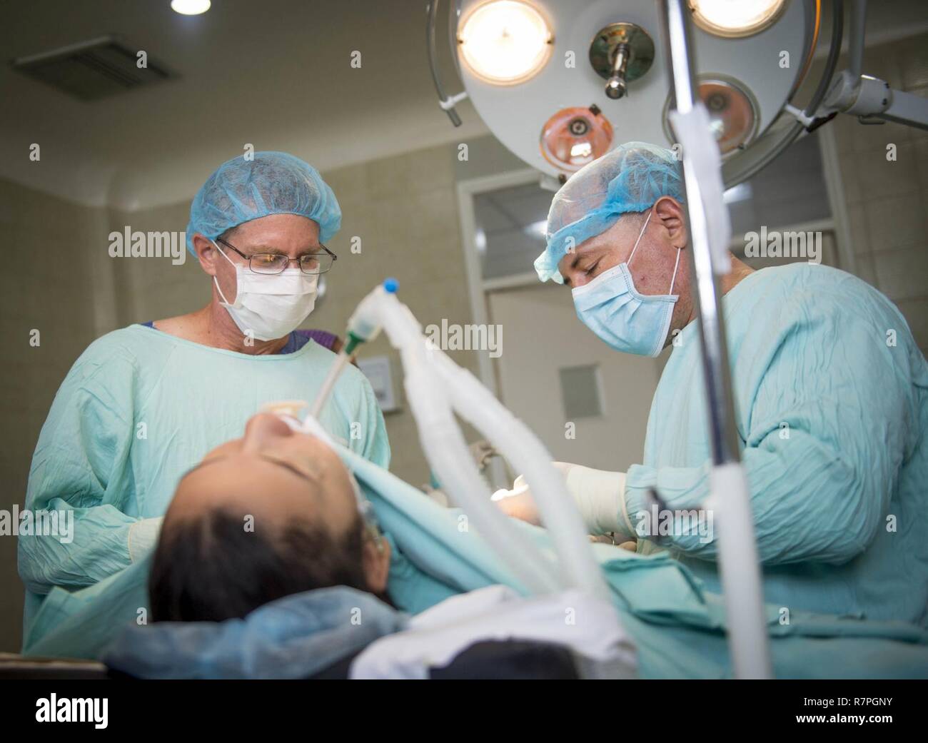 RIOHACHA, Colombia (March 23, 2017) - Cmdr. Christopher Crecelius, a ...