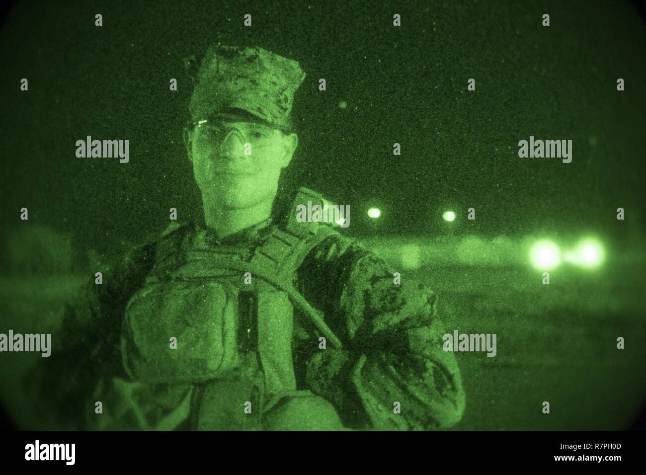 Lance Cpl. Anthony Fonseca, a rifleman assigned to Special Purpose ...