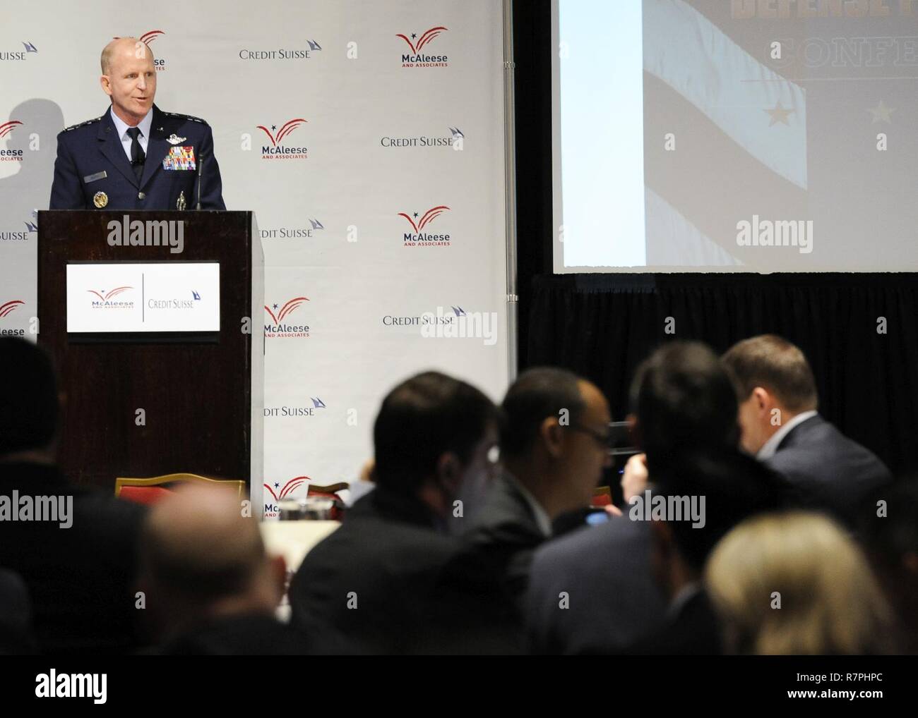 Air Force Vice Chief of Staff Gen. Stephen Wilson, speaks during the ...