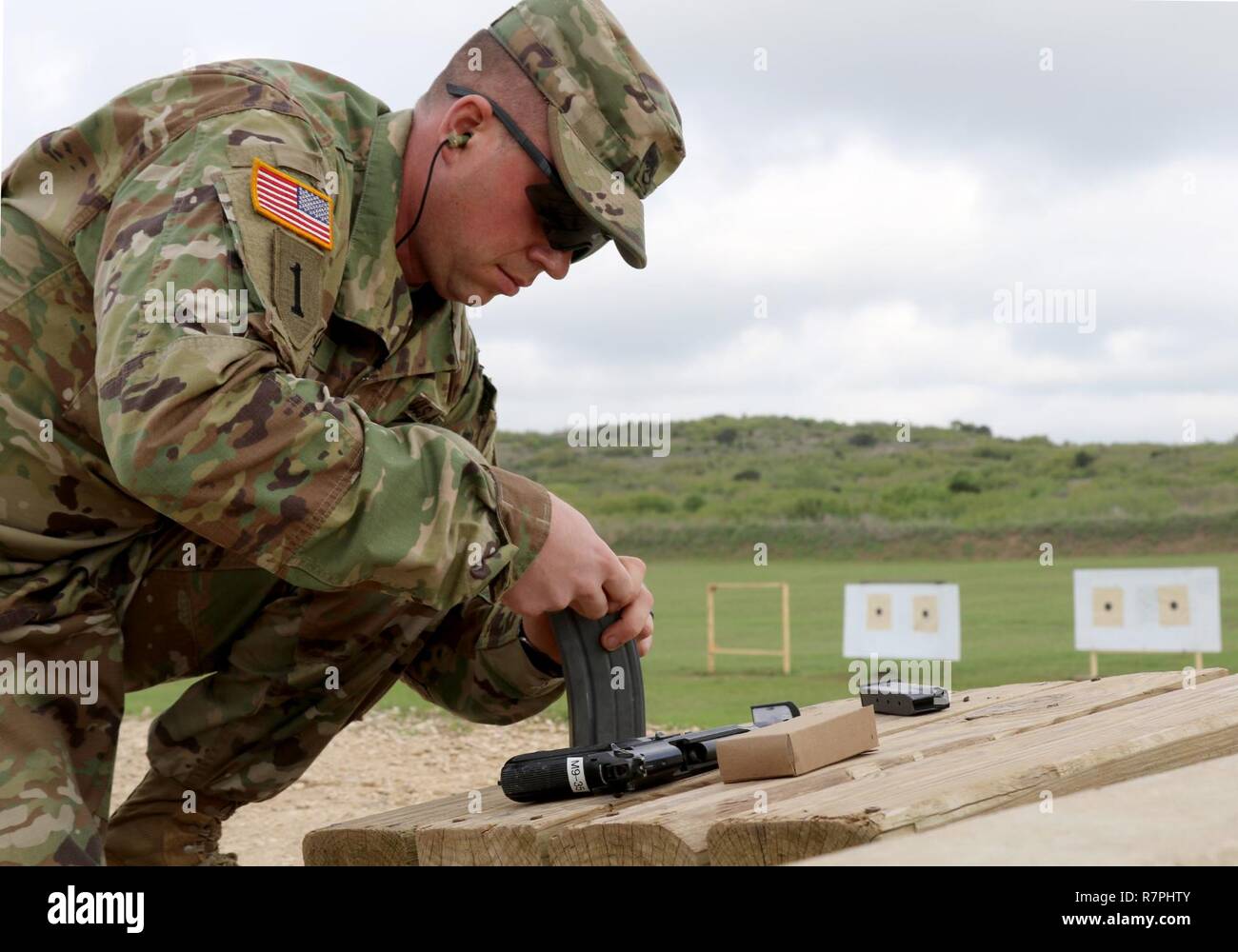 Army Reserve Staff Sgt. Tim Ockler, a physical education teacher with ...