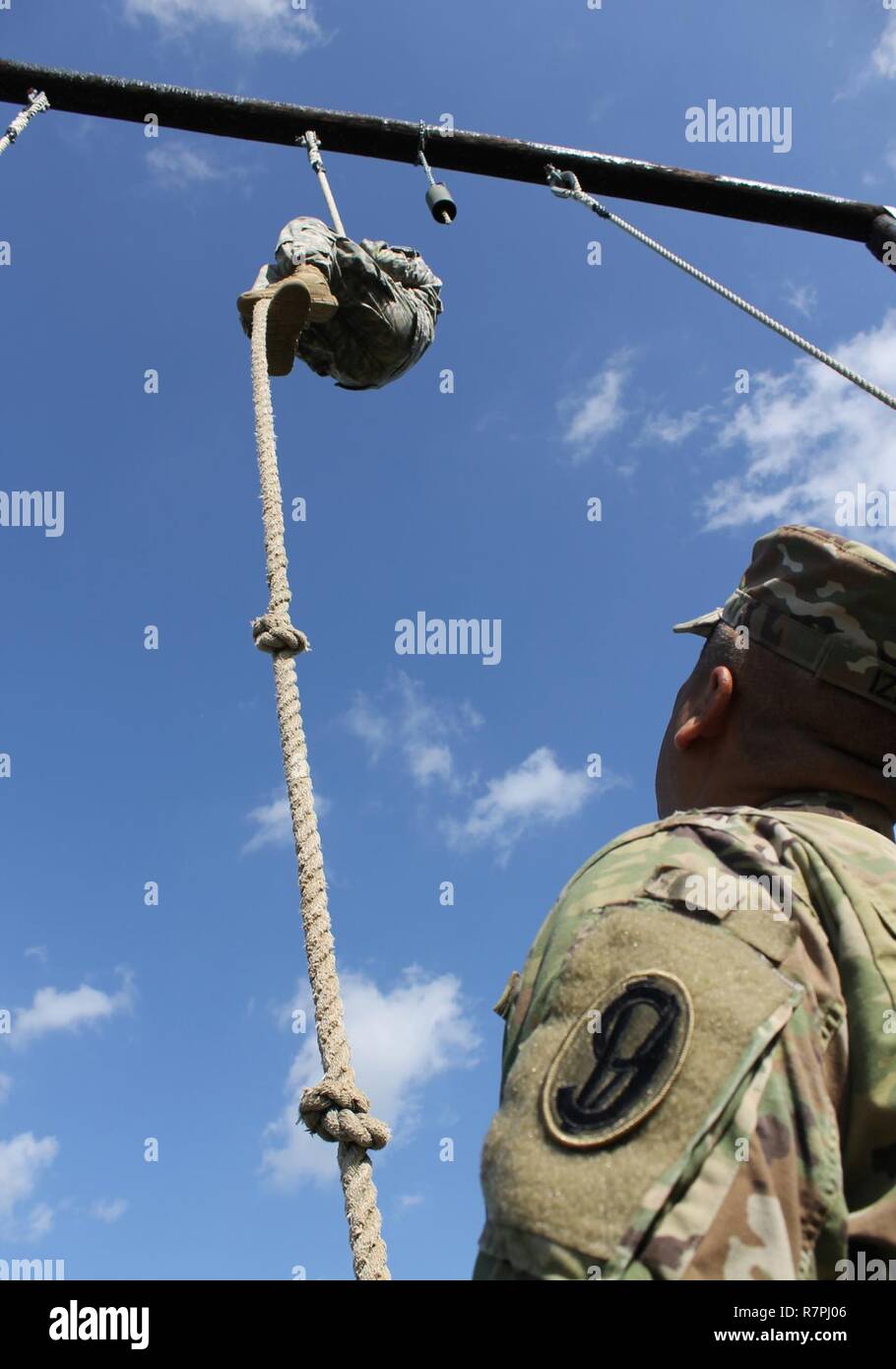 Army Reserve Staff Sgt. Jonathan Davis with the 104th Training Division ...