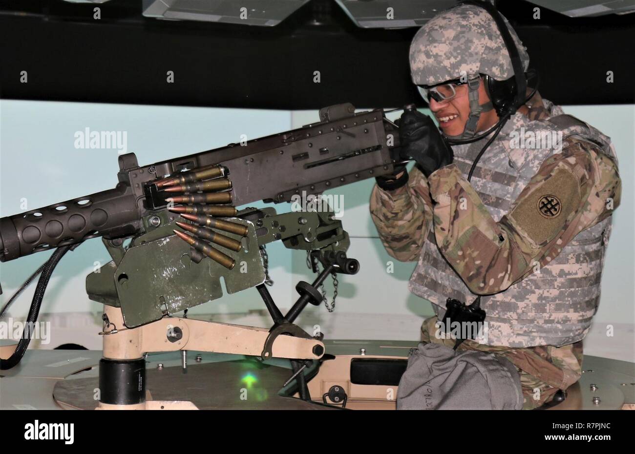 U.S. Army Pvt. Thomas Gonzales, a Chemical, Biological, Radiological ...