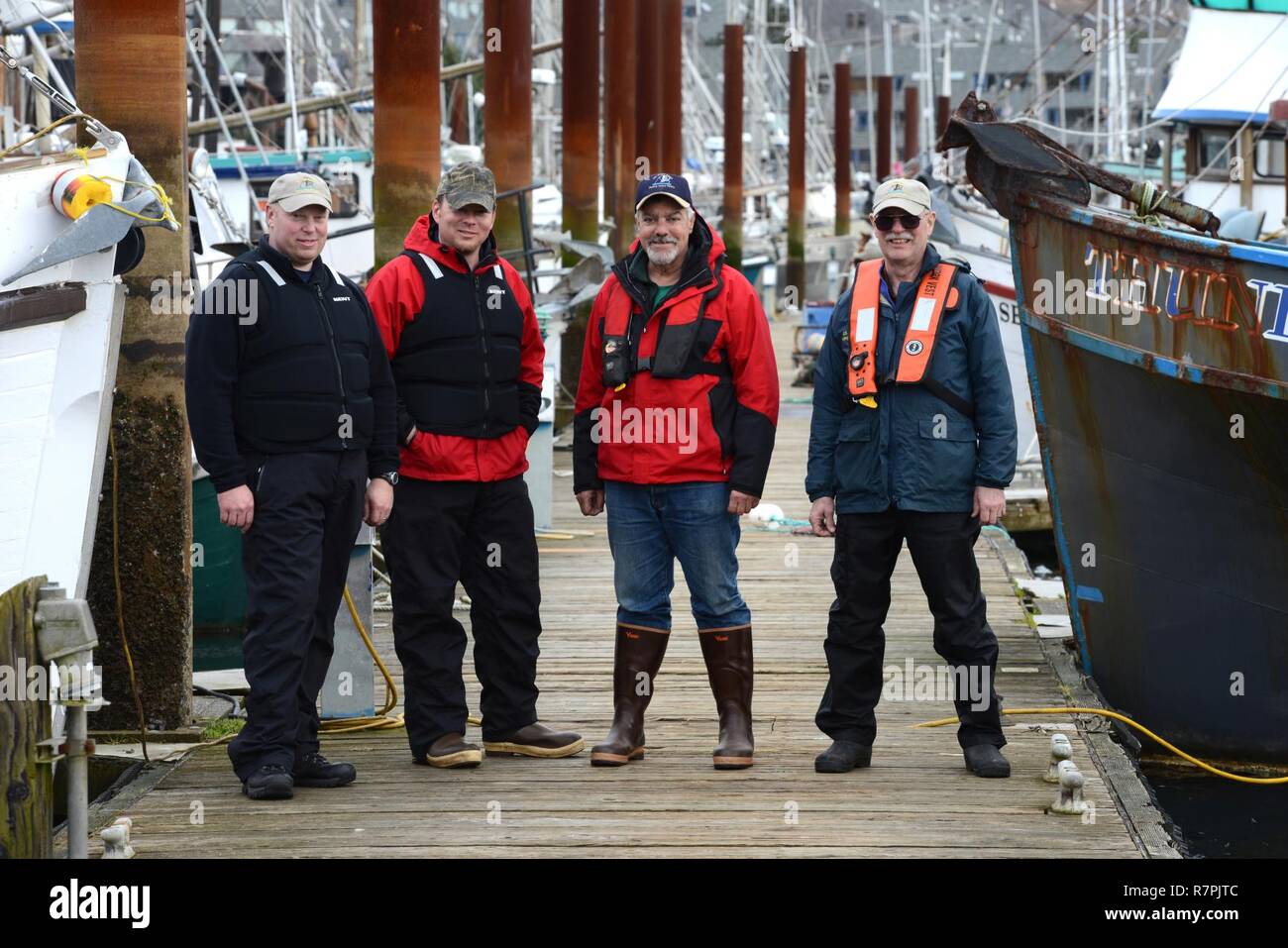 (L to R) Mike Rudolph, Steve Kee, Dan Cary and Ron Hilberger, all ...