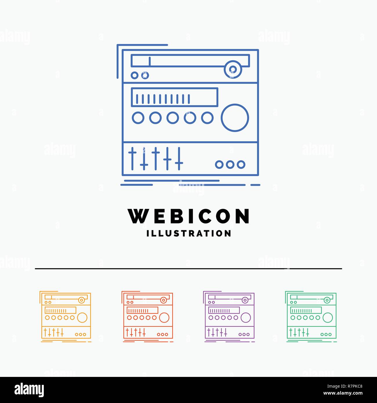 Vintage recording studio rack hi-res stock photography and images - Alamy