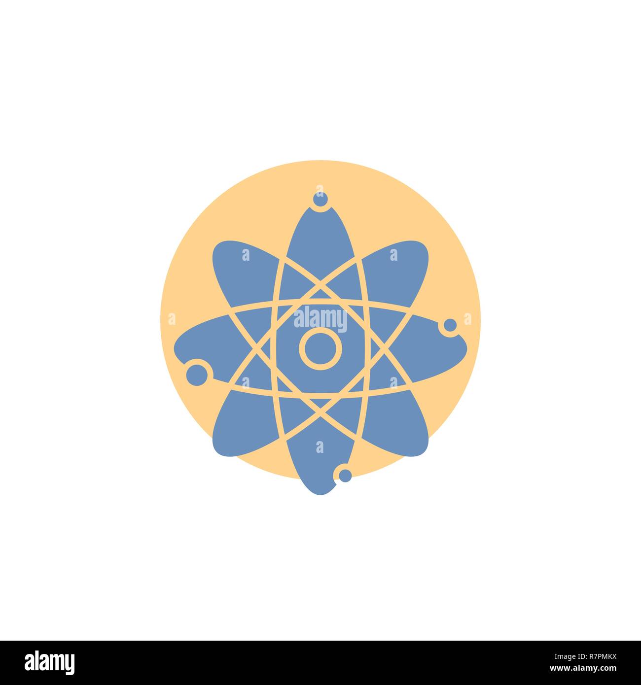 3d atomic structure molecule model Stock Vector Images - Alamy