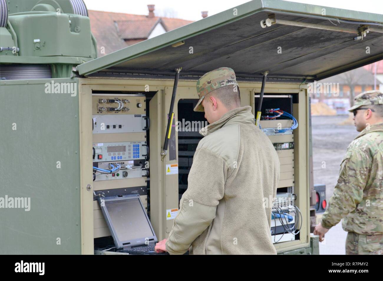 Satellite transportable terminal hi-res stock photography and images ...