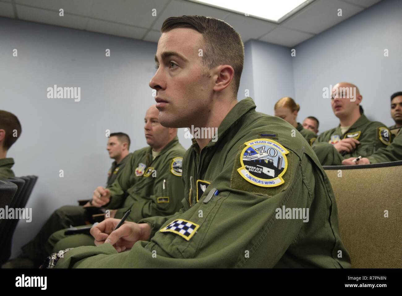 1Lt. Kevin Wise, 963rd Airborne Air Control Squadron air warfare ...