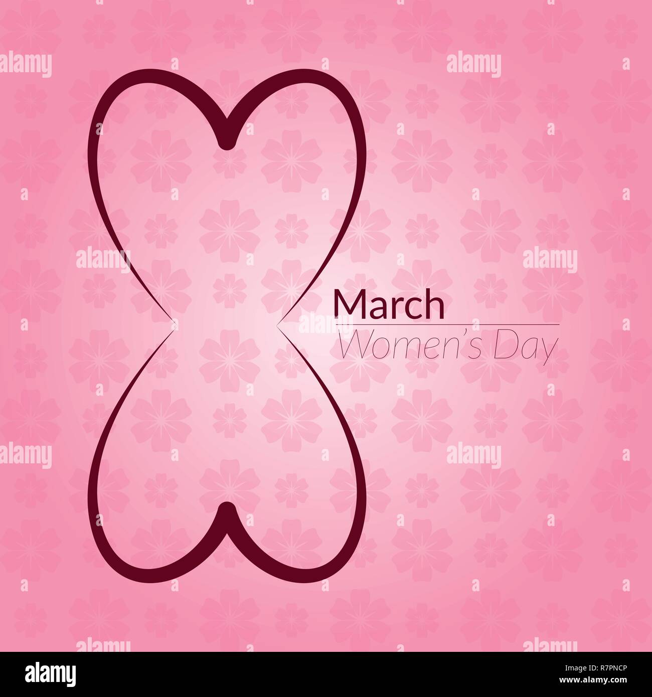 Vector templates design for women's day on 8th March Stock Vector Image ...
