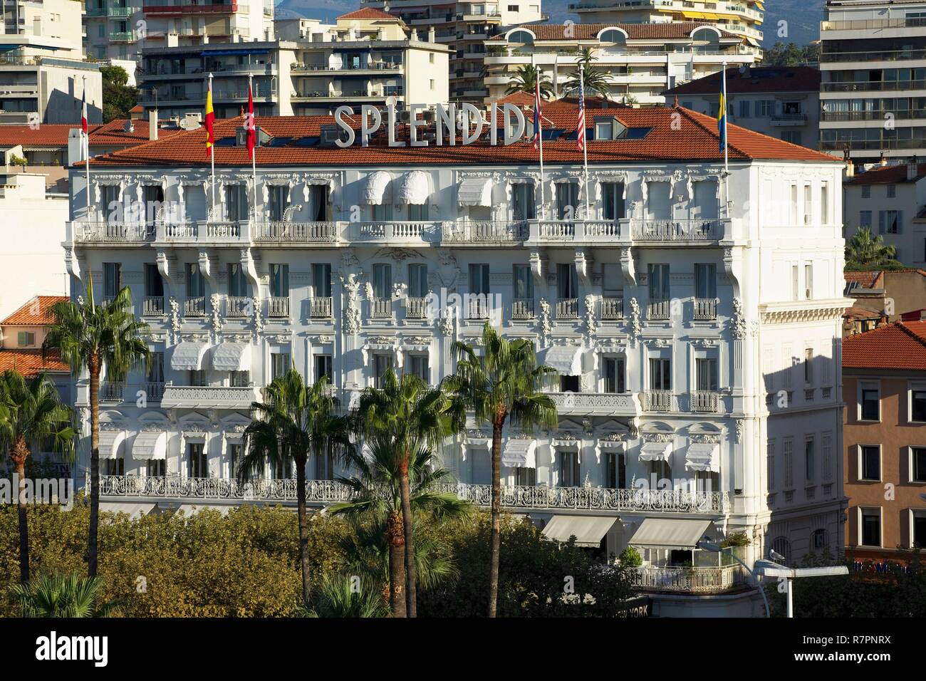 The front of the hotel splendid cannes hi-res stock photography and ...