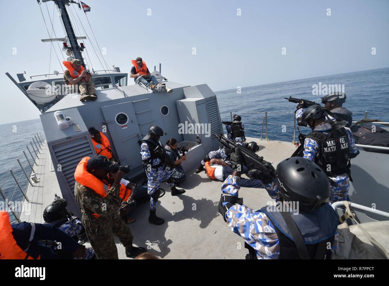 ABIDJAN, Cote d'Ivoire (March 27, 2017) The Ivorian Maritime ...
