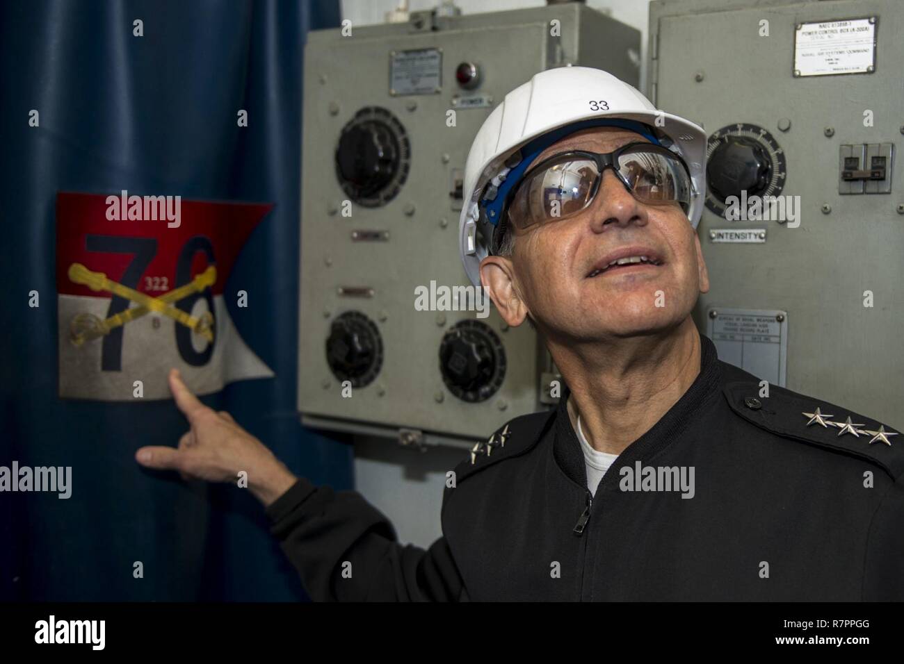 YOKOSUKA, Japan (March 23, 2017) Vice Adm. Herman A. Shelanski, Naval ...