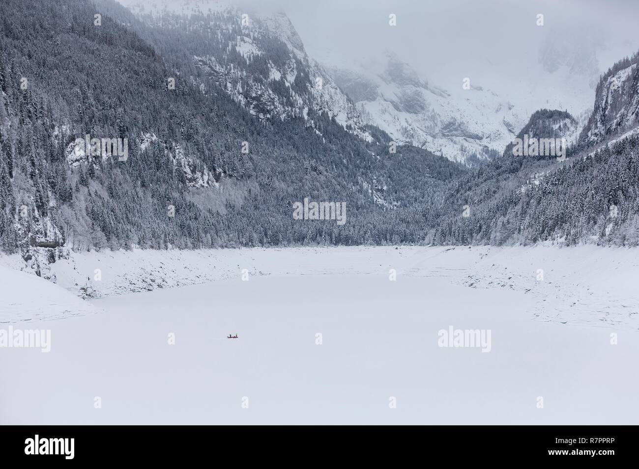 Gosau austria winter snow hi-res stock photography and images - Alamy