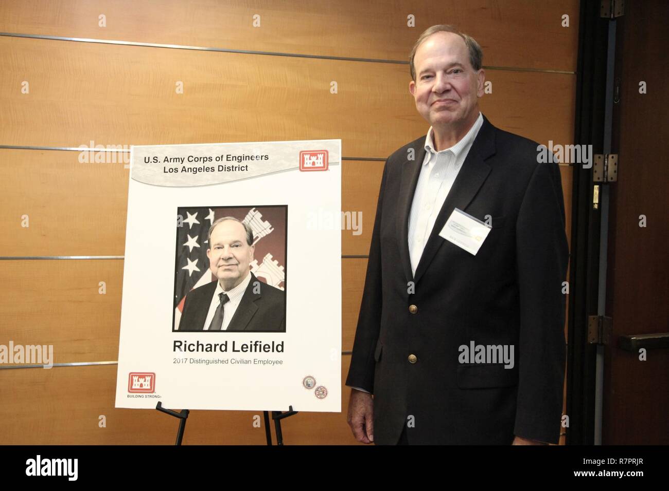 Richard Leifield, former chief of Engineering Division, is inducted ...